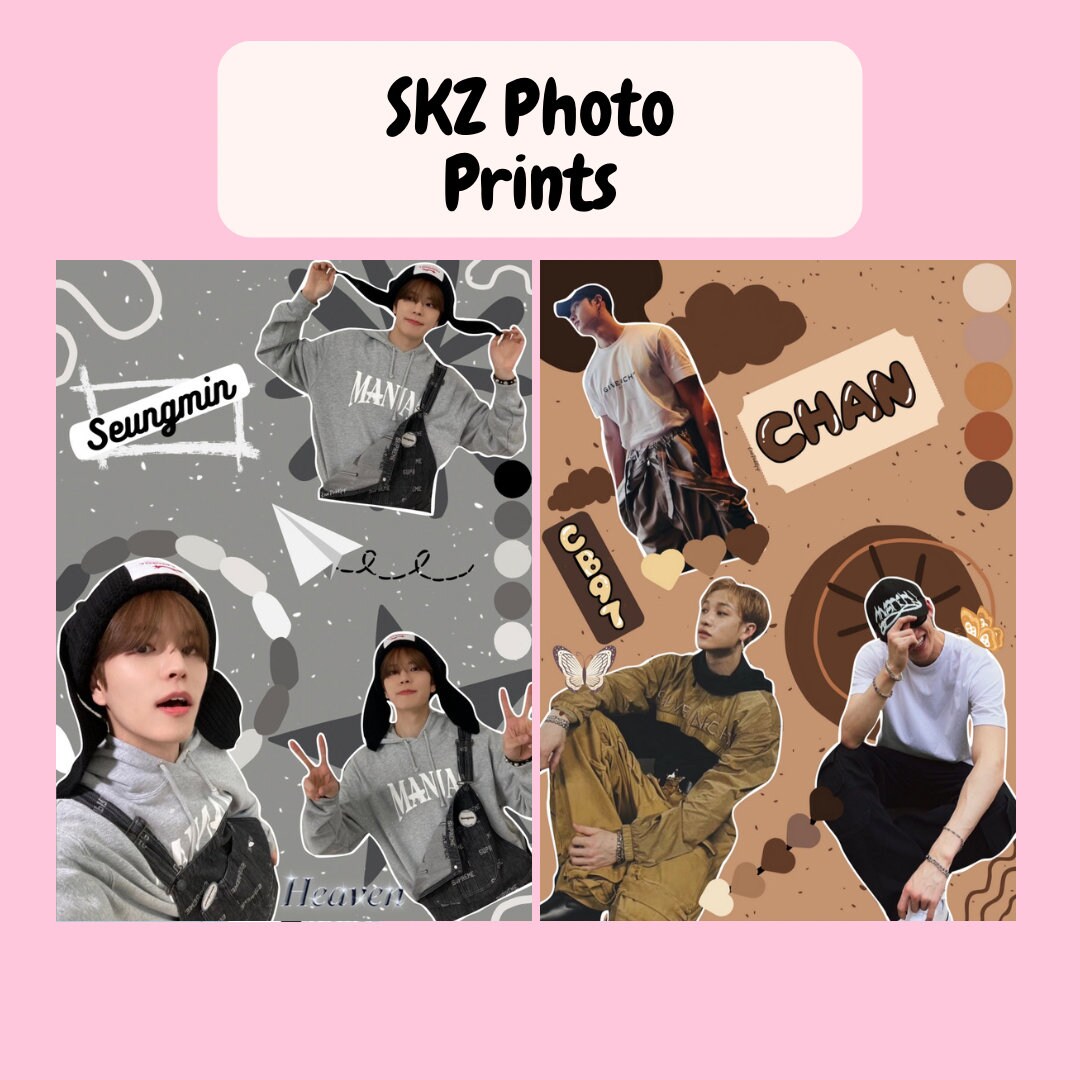 SKZ Photo Prints read Description - Etsy