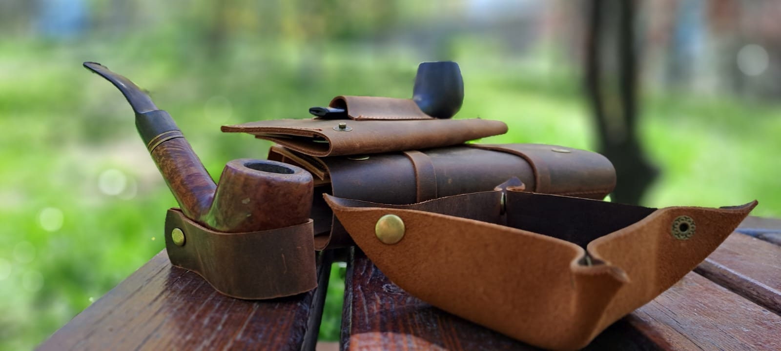 Leather Pipe Roll Full Set Handmade Pipe Roll up Tobacco - Etsy