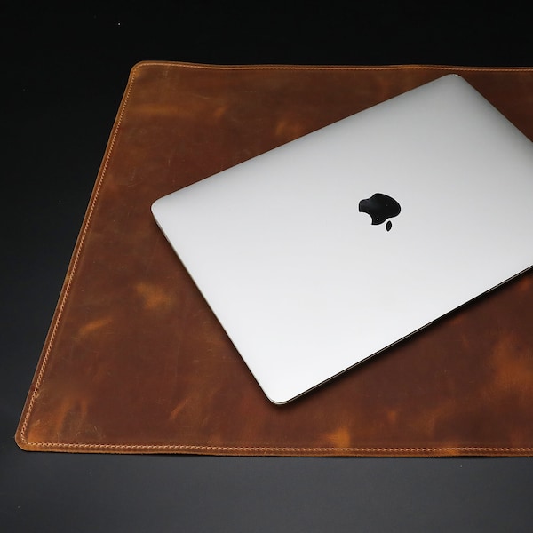 Leather Desk Blotter - Etsy