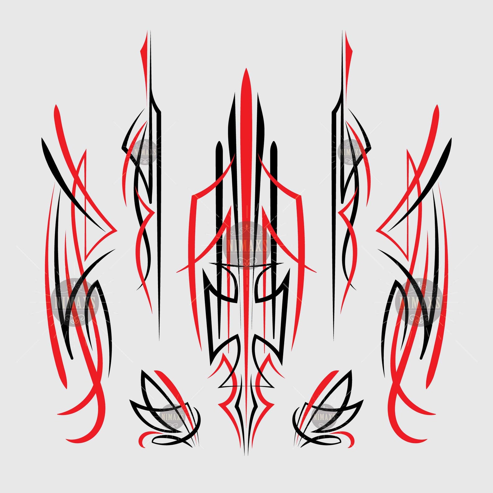 Pinstriping Art Svg, for Motorcycle and Car Pinstripe, Vintage Old ...