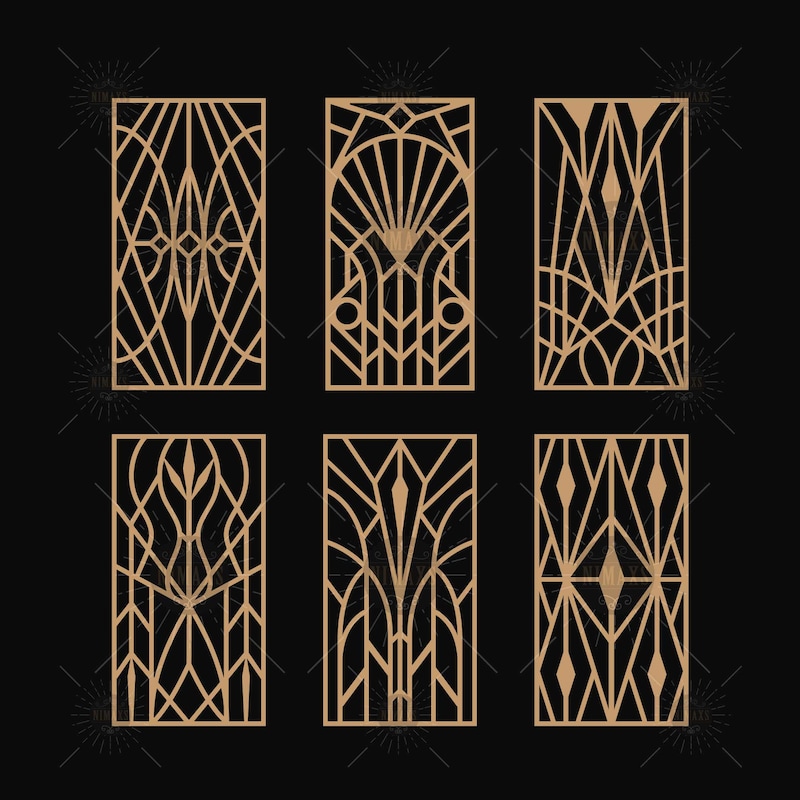 Art Deco Svg - Etsy