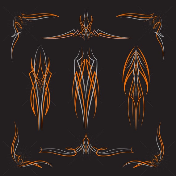 Pinstripe decals for cars store