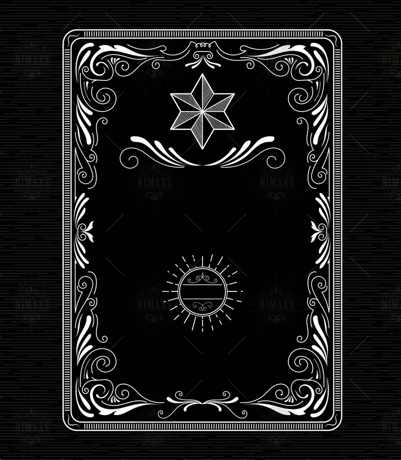 Vintage Frame Border Western Label Retro Hand Drawn Engraving Antique ...