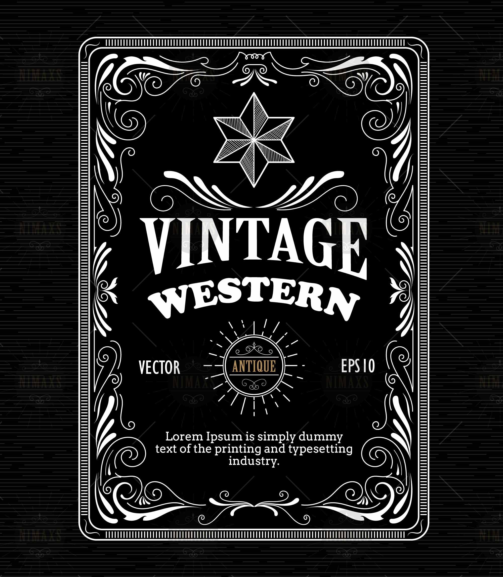 Antique Frame Border