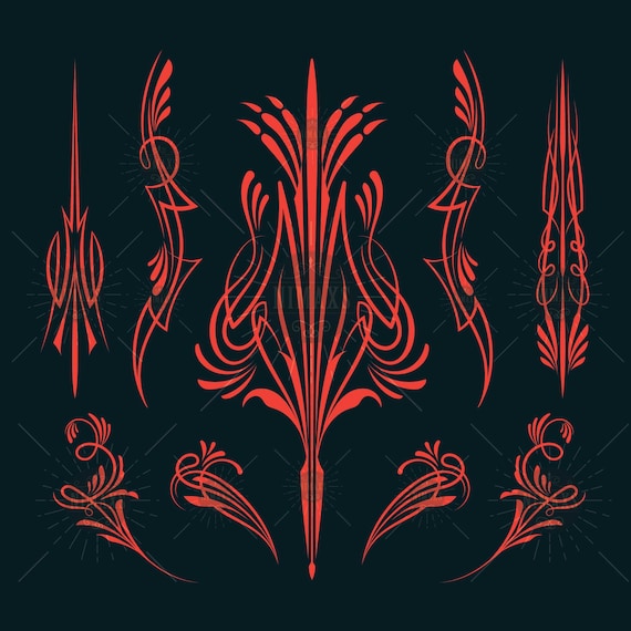 Pinstripe Art Pinstripe Art Pinstriping Designs Pinstriping