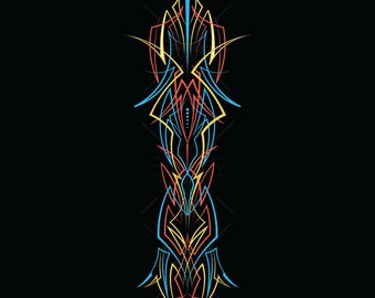 Old School Pinstripe Decals - Etsy