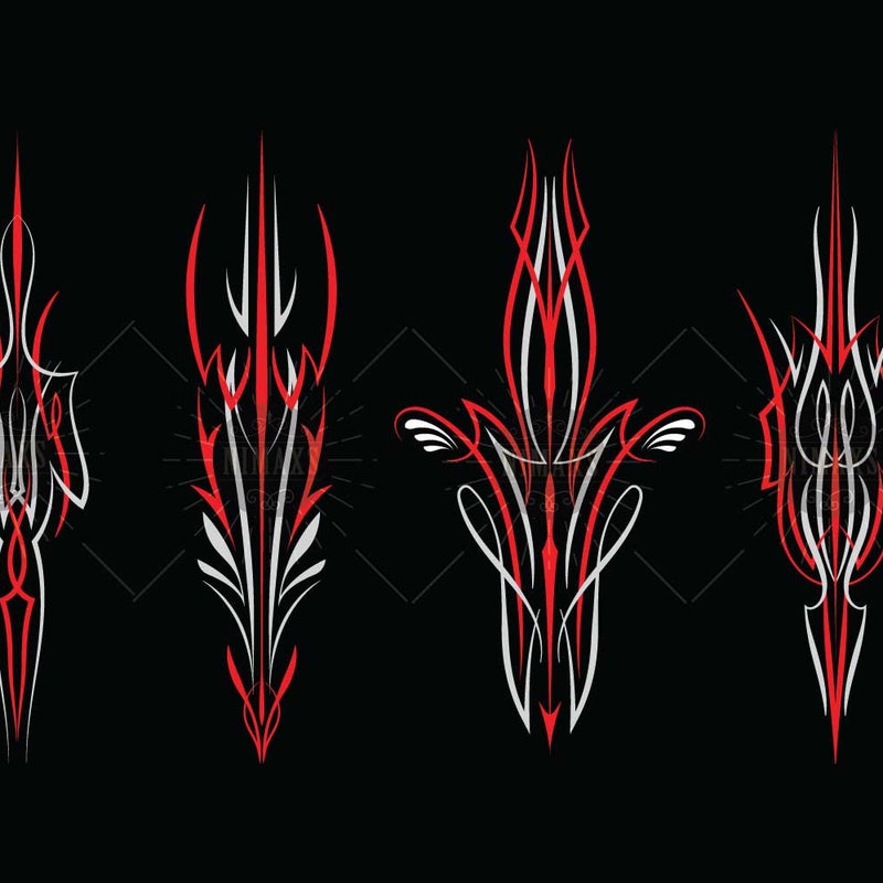 Old School Pinstripe Decals - Etsy