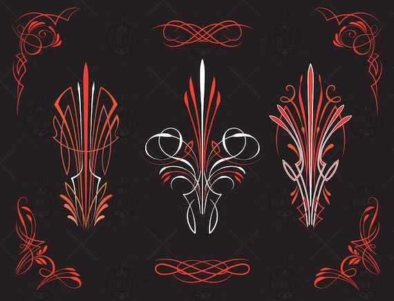 Simple Pinstriping Patterns