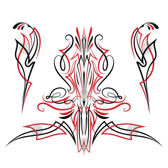 Simple Pinstripe Art Pinstripes Animal Vectors 121531 Vector Art At