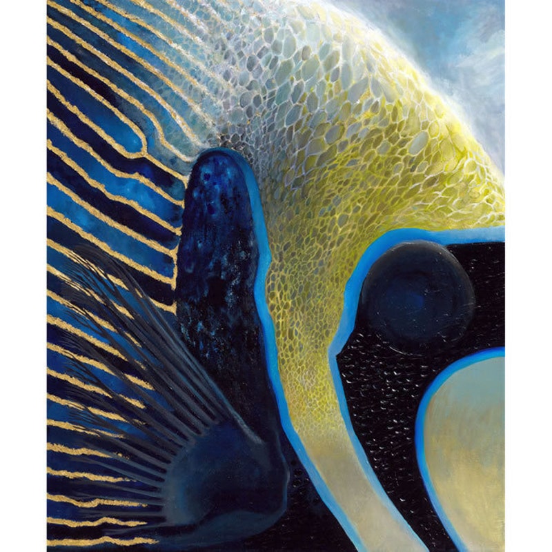Angelfish Painting - Etsy