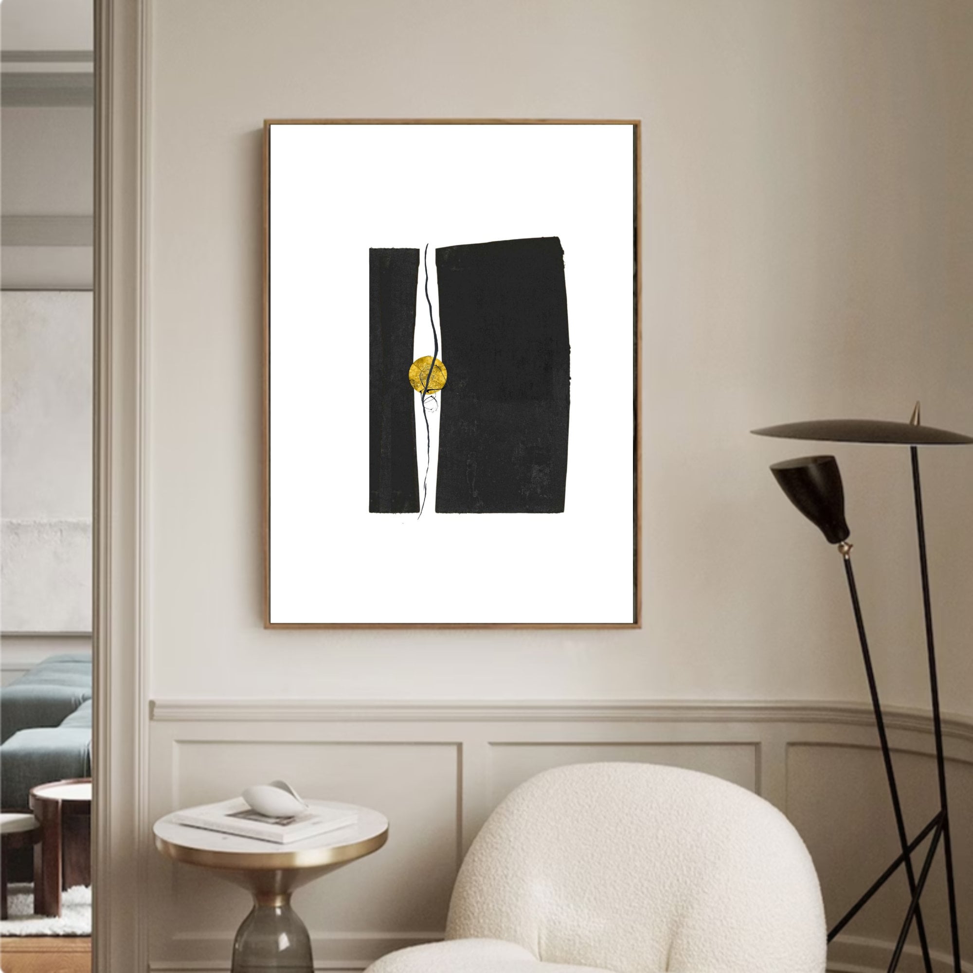 Japandi Wall Art WABI SABI Printable Art Ink Drawing Print - Etsy