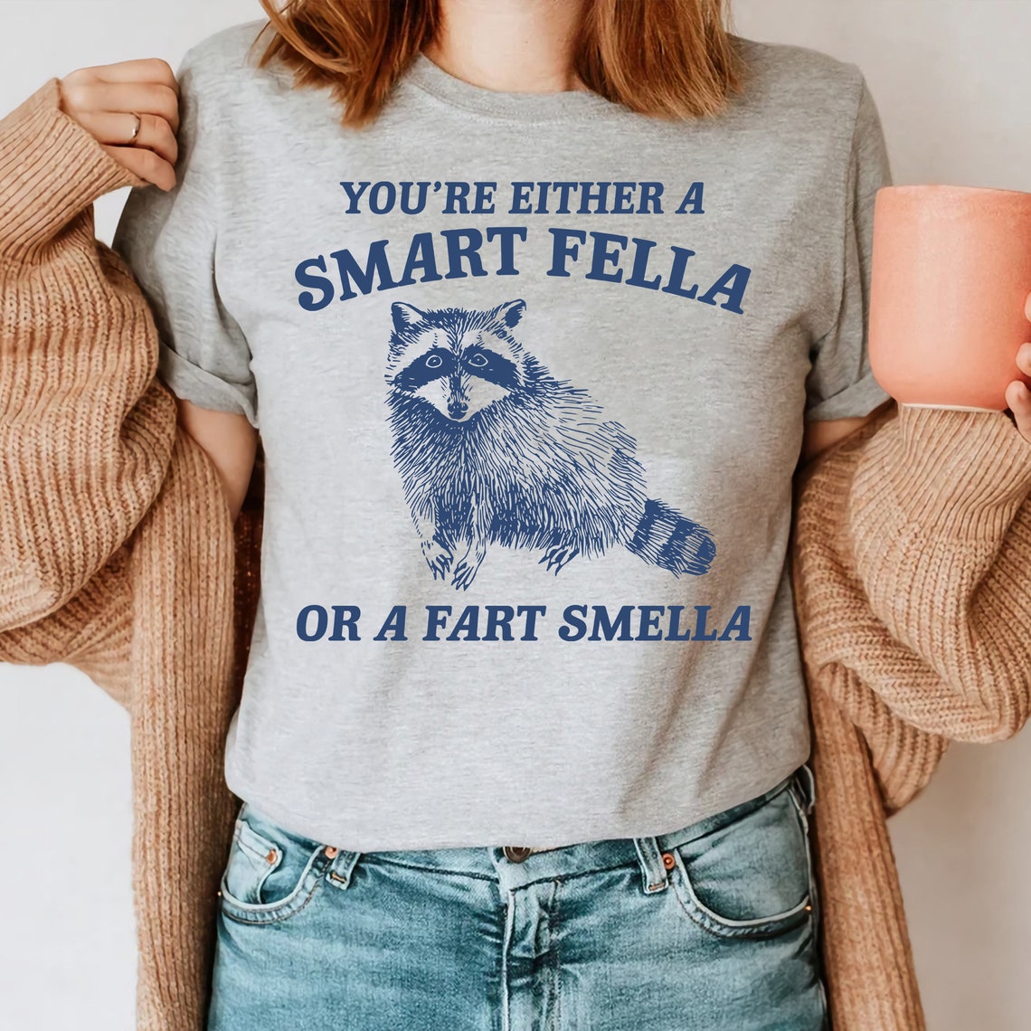 You Are Either A Smart Fella or A Fart Smella Png, Retro Cartoon ...