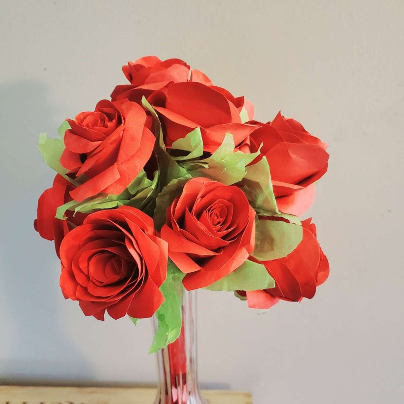Paper Roses - Etsy