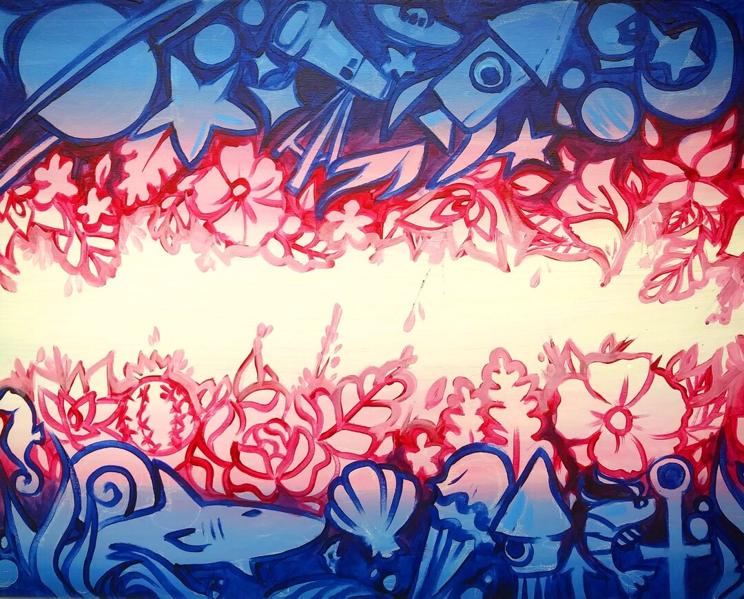 Trans Flag Aesthetic Print - Etsy