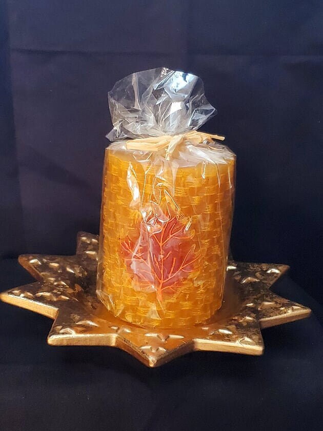 6 Vintage Centrum Ceramics Star Design Candle Holder Plates, Including ...