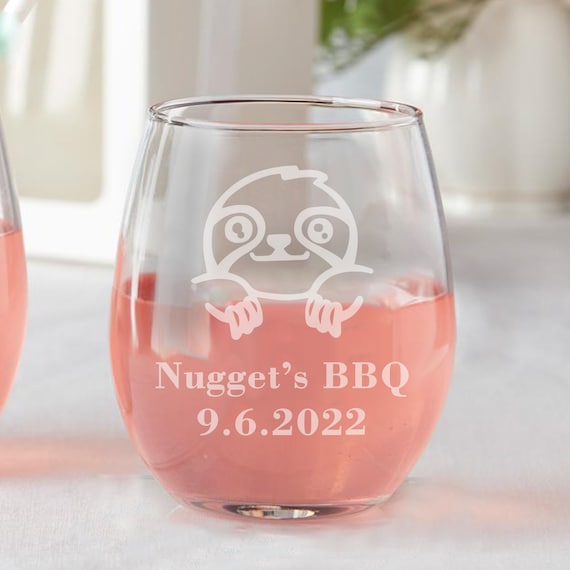 Baby Sloth In Wine Glass