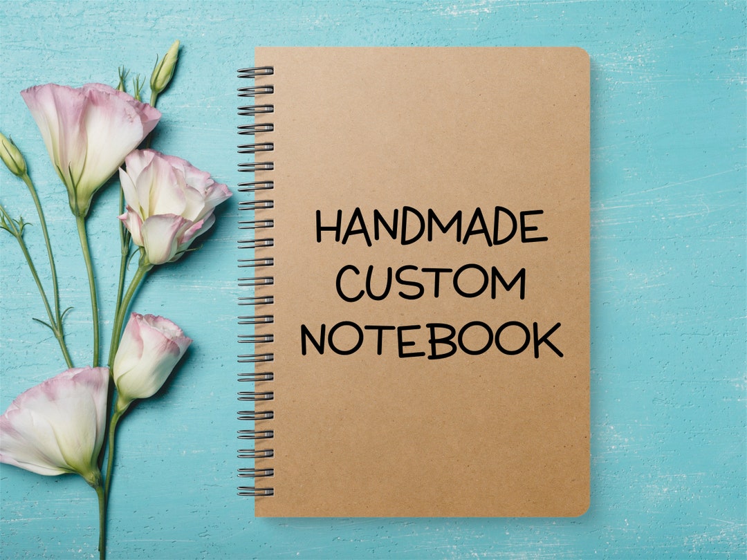 Custom Handmade Notebook, Personalised Gift, Personalised Notebook ...