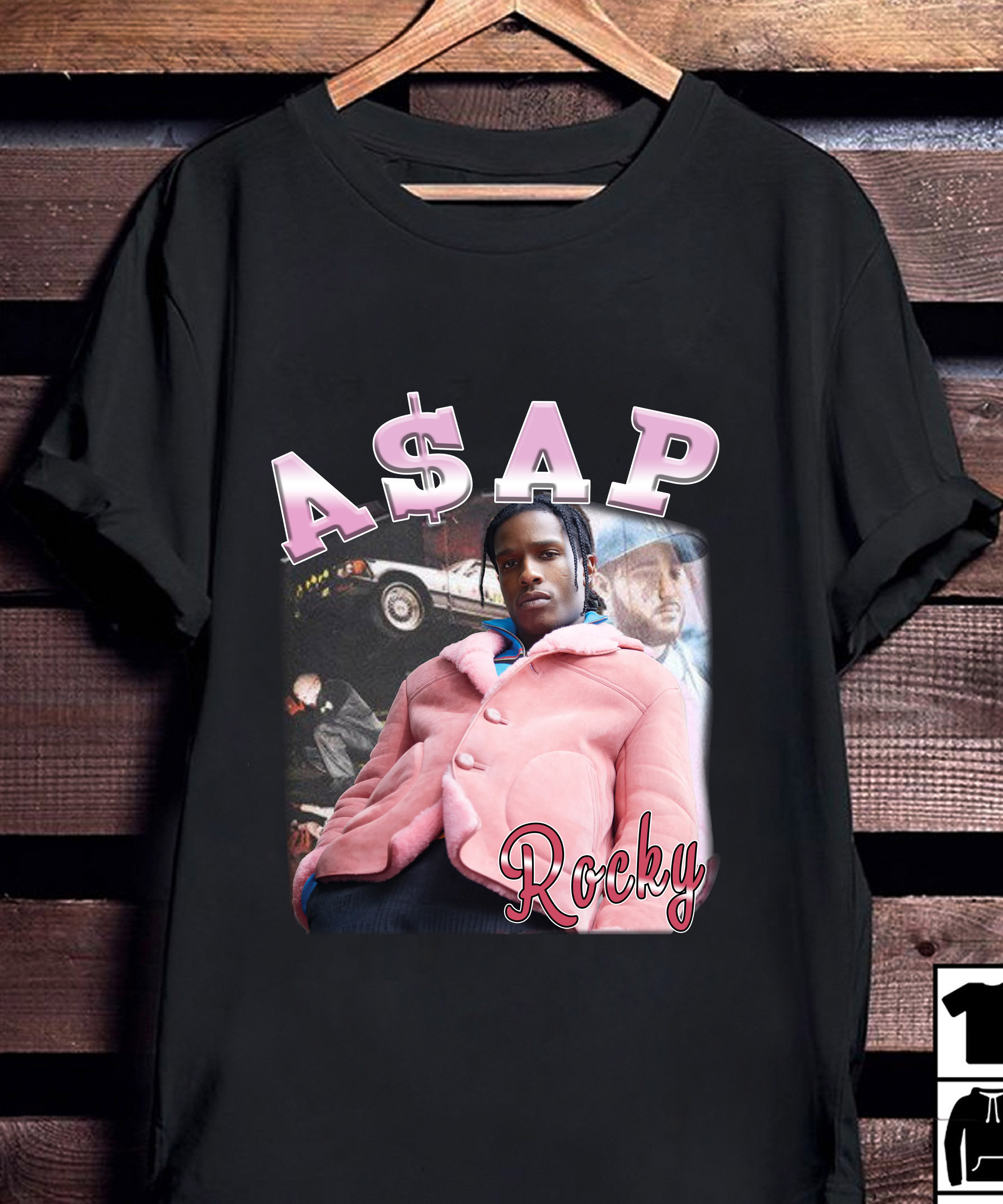 ASAP Rocky Shirt ASAP Rocky Printed Graphic Tee ASAP Rocky | Etsy