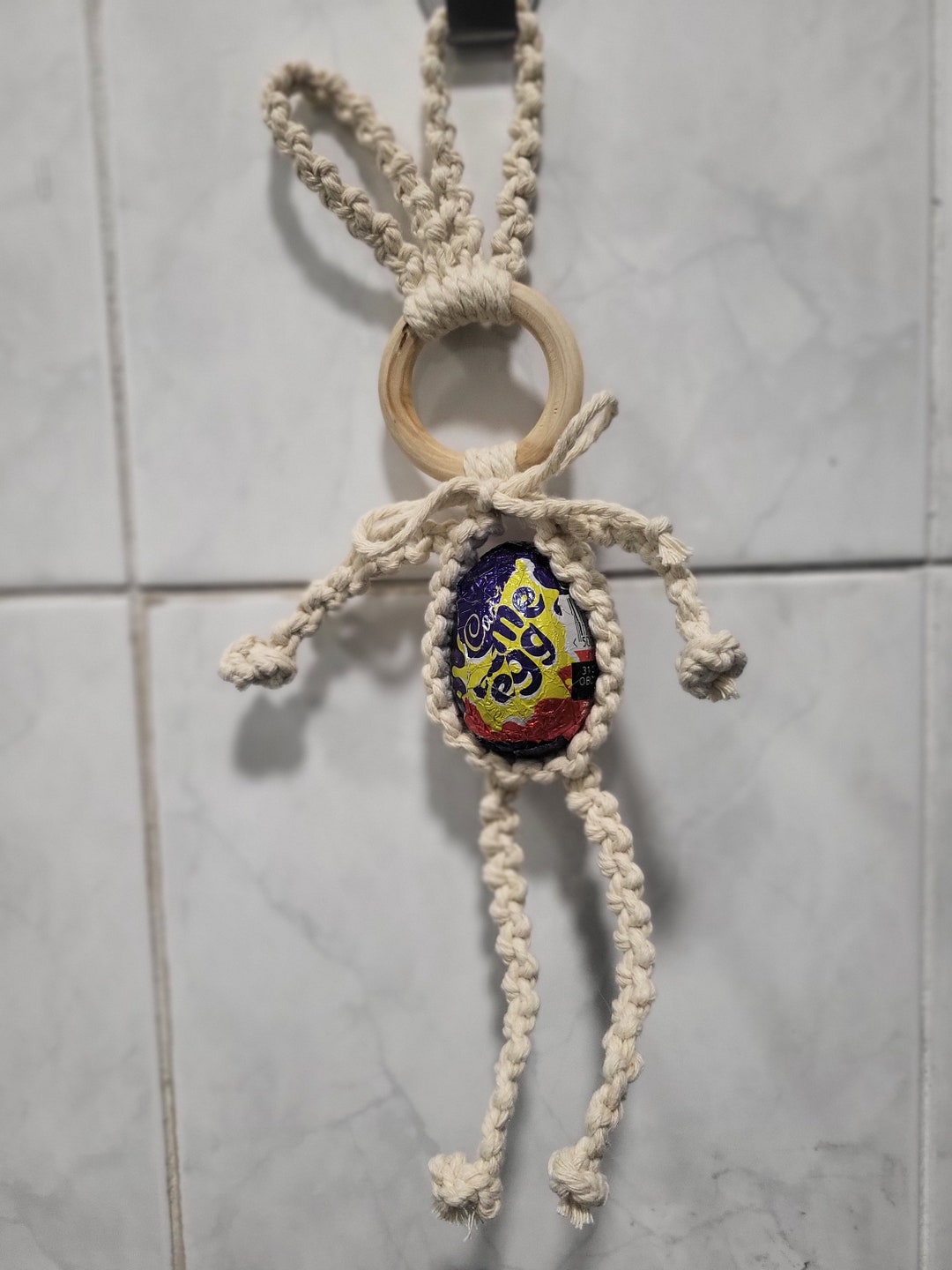 Macrame Easter Bunny - Etsy