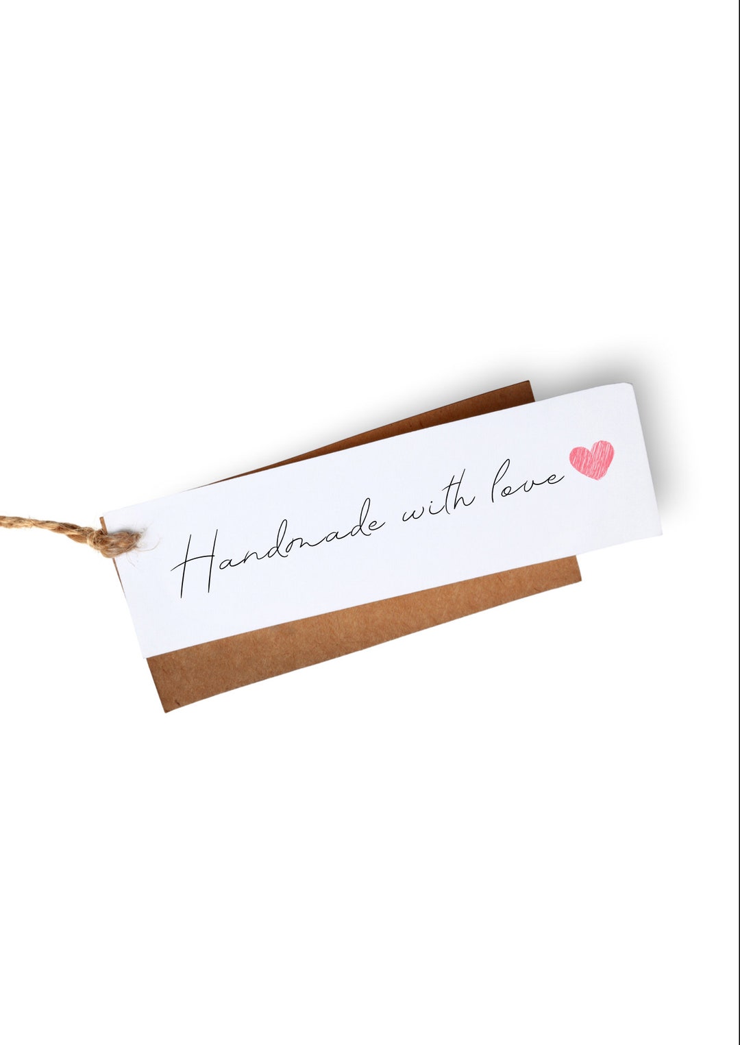 Printable Tags for Handmade Items Made With Love Gift Tags Instant ...