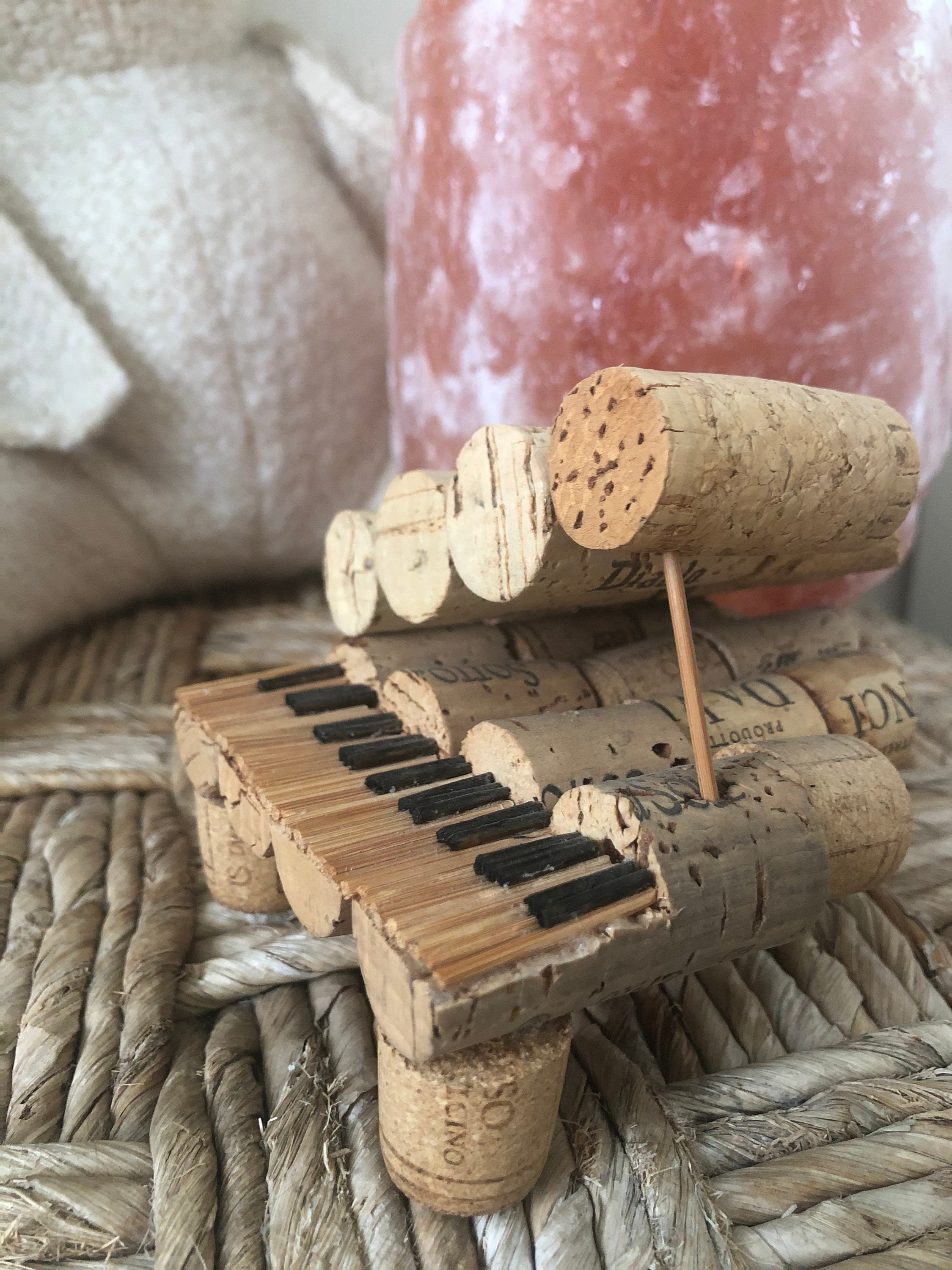 Cork Piano Musical Instrument 3D Artwork - Etsy