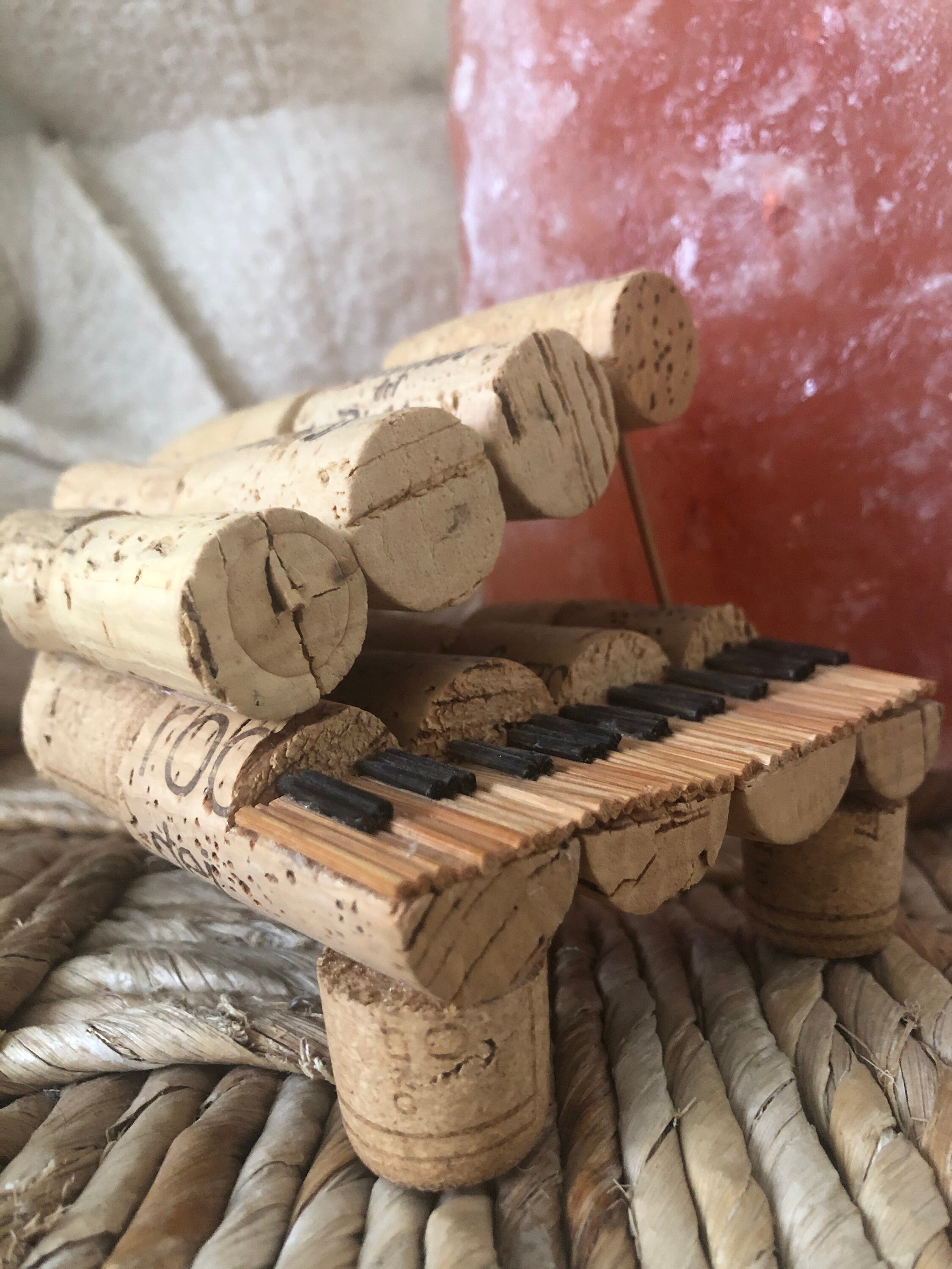 Cork Piano Musical Instrument 3D Artwork - Etsy