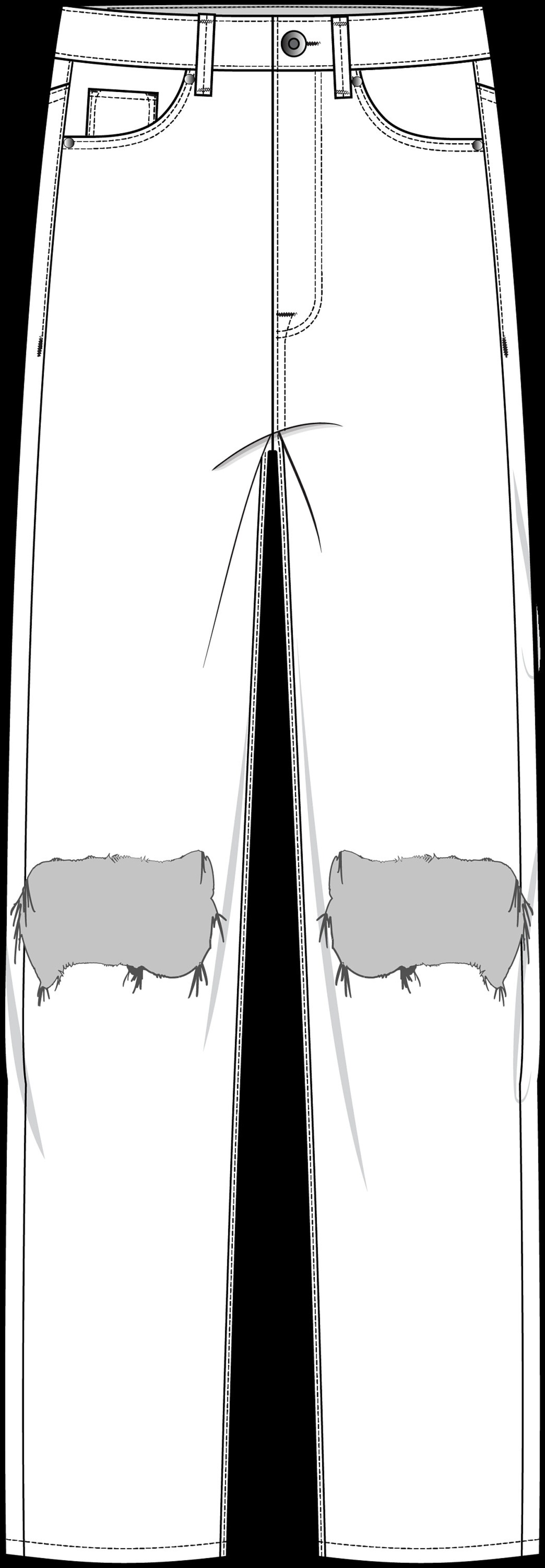 DENIM JEANS PACK 1 _CAD Technical Drawing Designs_adobe Illustrator - Etsy
