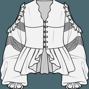 Boho Collection 1 _CAD Technical Drawing Designs_adobe Illustrator - Etsy