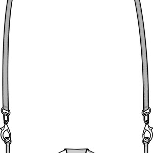 BAG SET 2 - CAD Technical Drawing_adobe Illustrator - Etsy