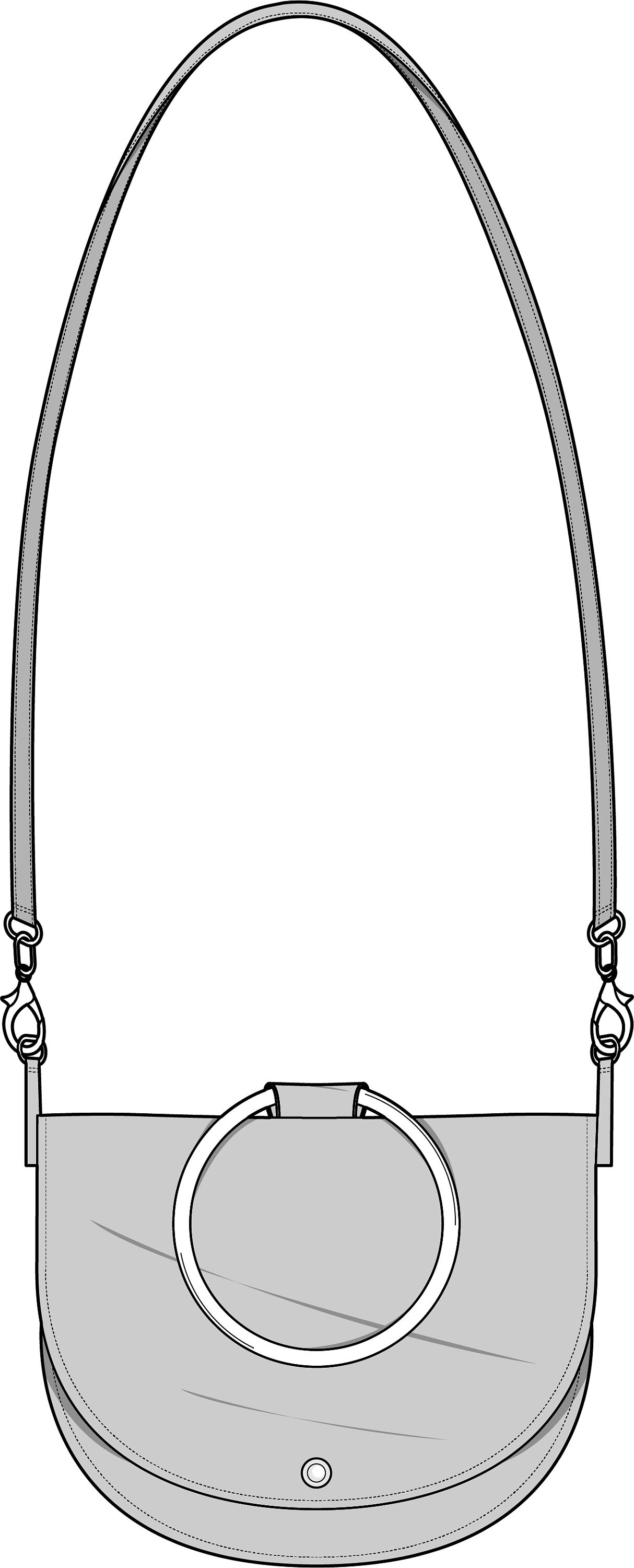BAG SET 2 - CAD Technical Drawing_adobe Illustrator - Etsy