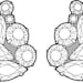 EARRINGS SET 1_CAD Technical Drawing_adobe Illustrator - Etsy