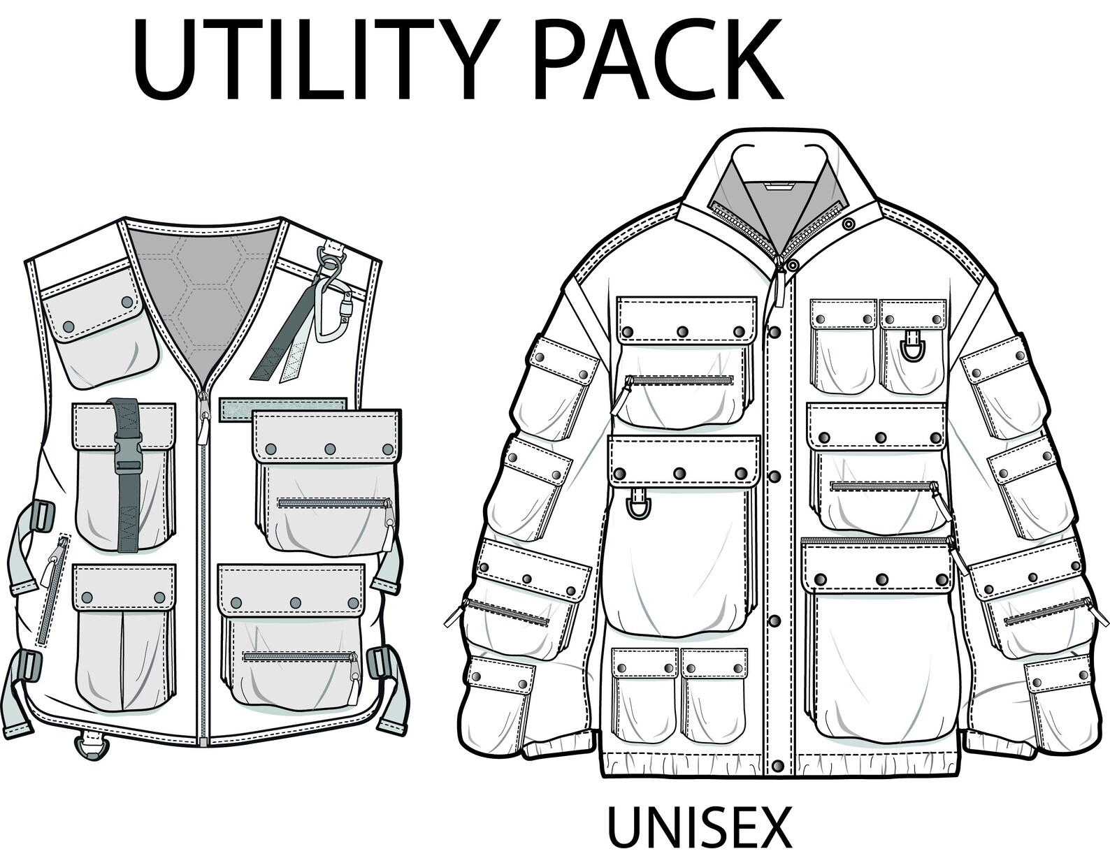 UTILITY PACK_CAD Technical Drawing Designs_adobe Illustrator - Etsy