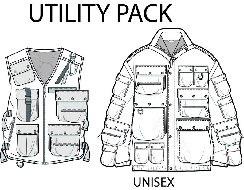 UTILITY PACK_CAD Technical Drawing Designs_adobe Illustrator - Etsy