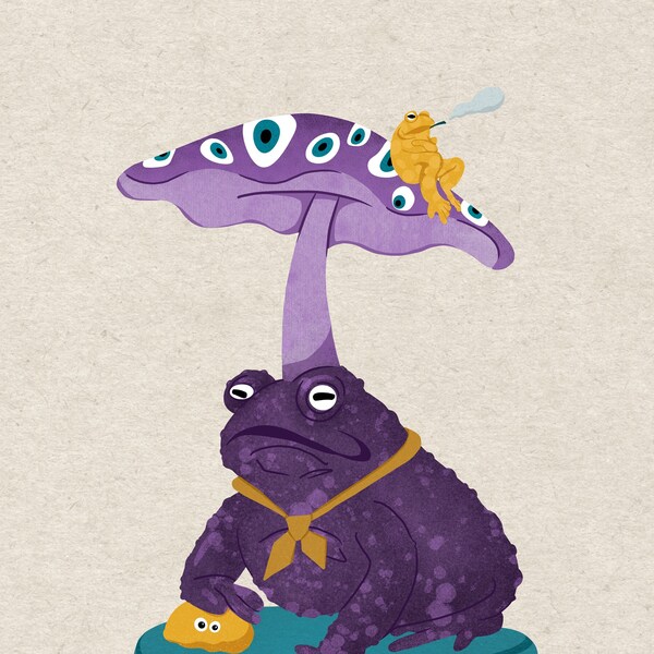 Toadstool Chair - Etsy