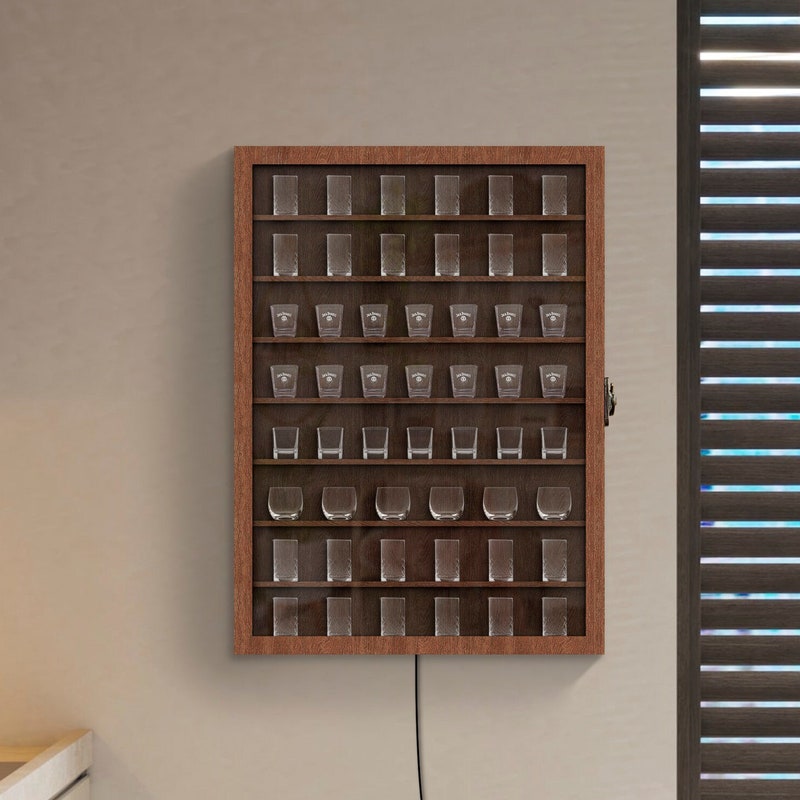 Shot Glass Display - Etsy