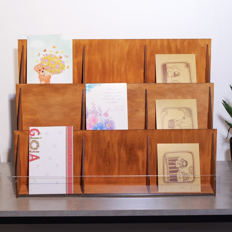 Greeting Card Display Rack - Etsy