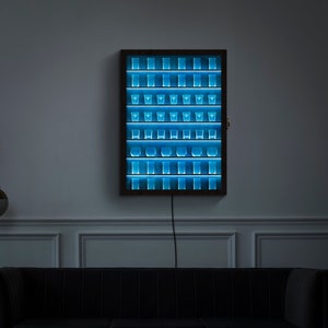 Shot Glass Stand, Bar Display, Shot Glass Display Case With Door, Shot ...
