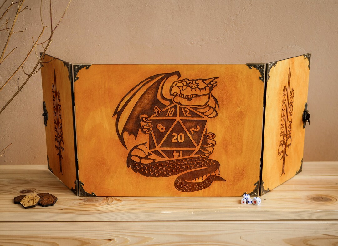 Master Screen Dungeon, Wood Dm Screen, Personalized Dungeon Master ...