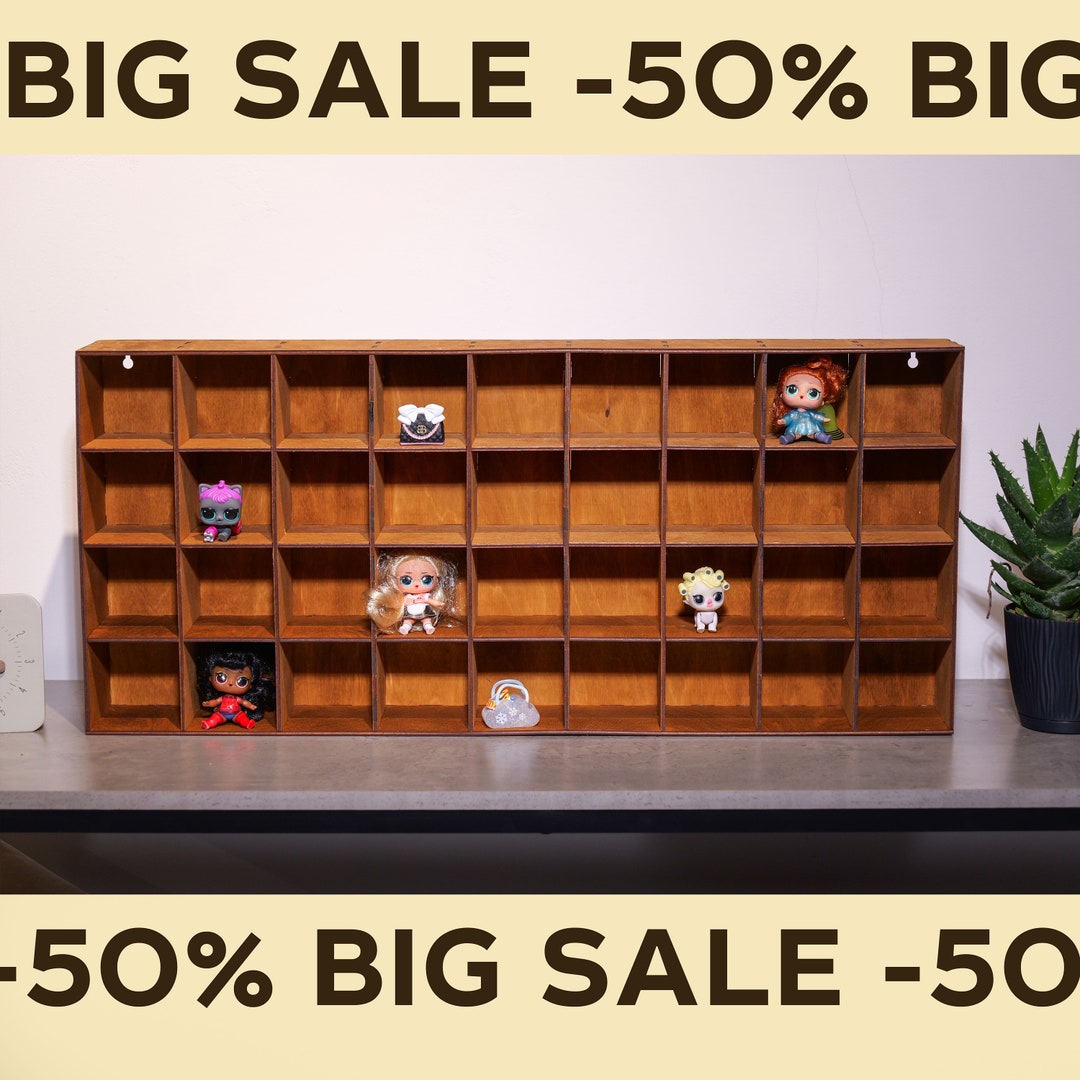 Wooden Tie Cabinet Case, Wood Tie Display Organizer, Tie Display ...