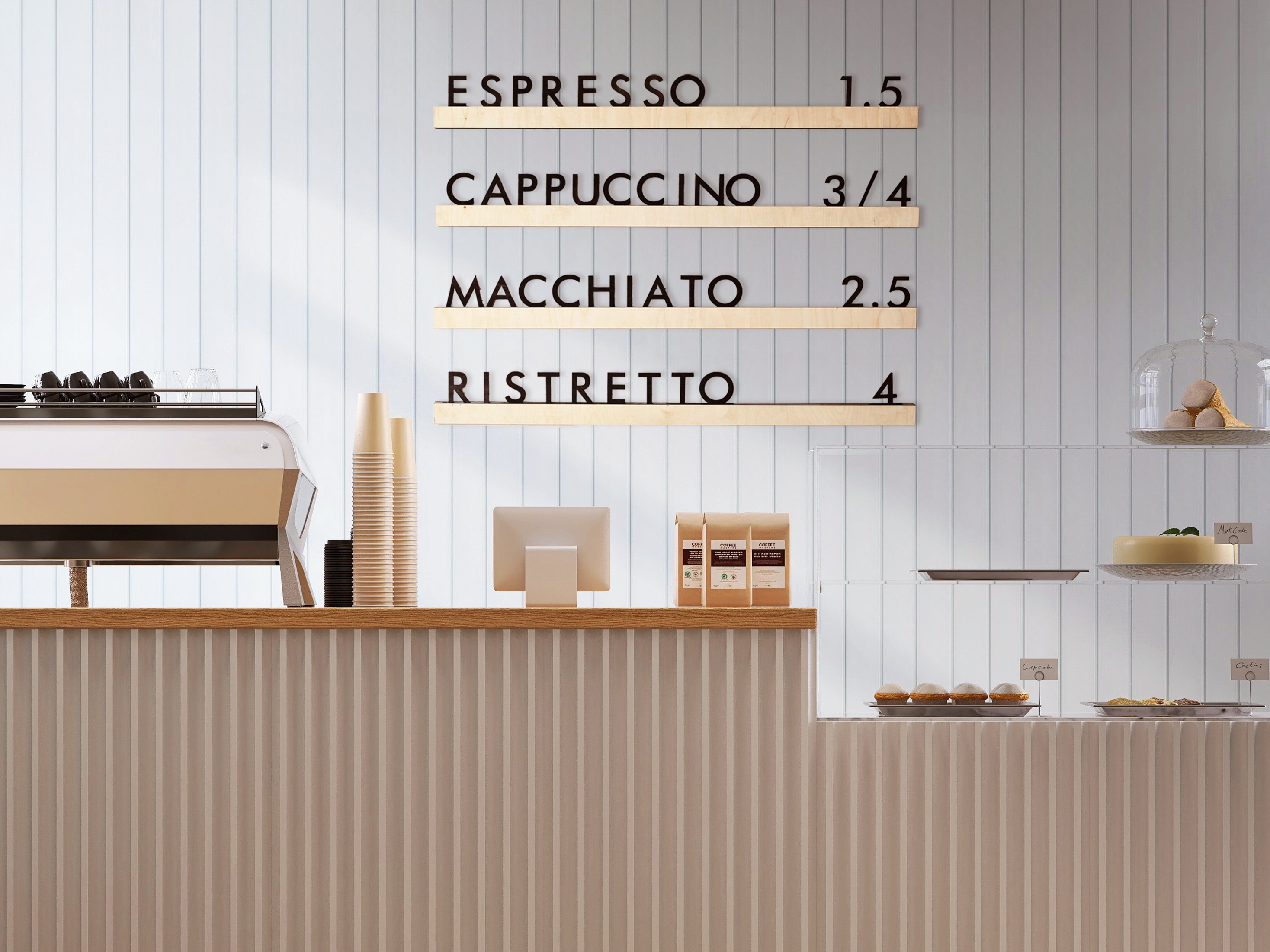 Menu Board for Wall, Wood Wall Menu, Letter Board Wall Menu, Cafe Menu ...