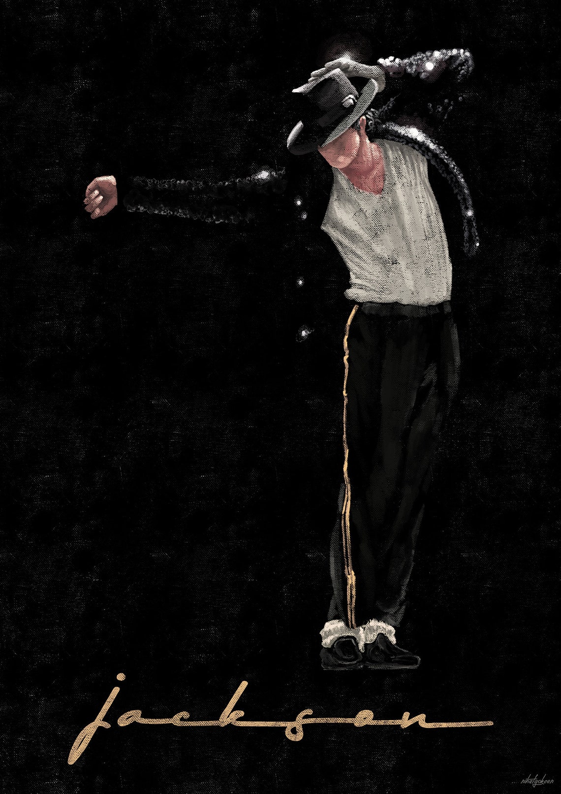 Michael Jackson, Musician Inspired Art Print, Birthday, Gift, Art Print ...