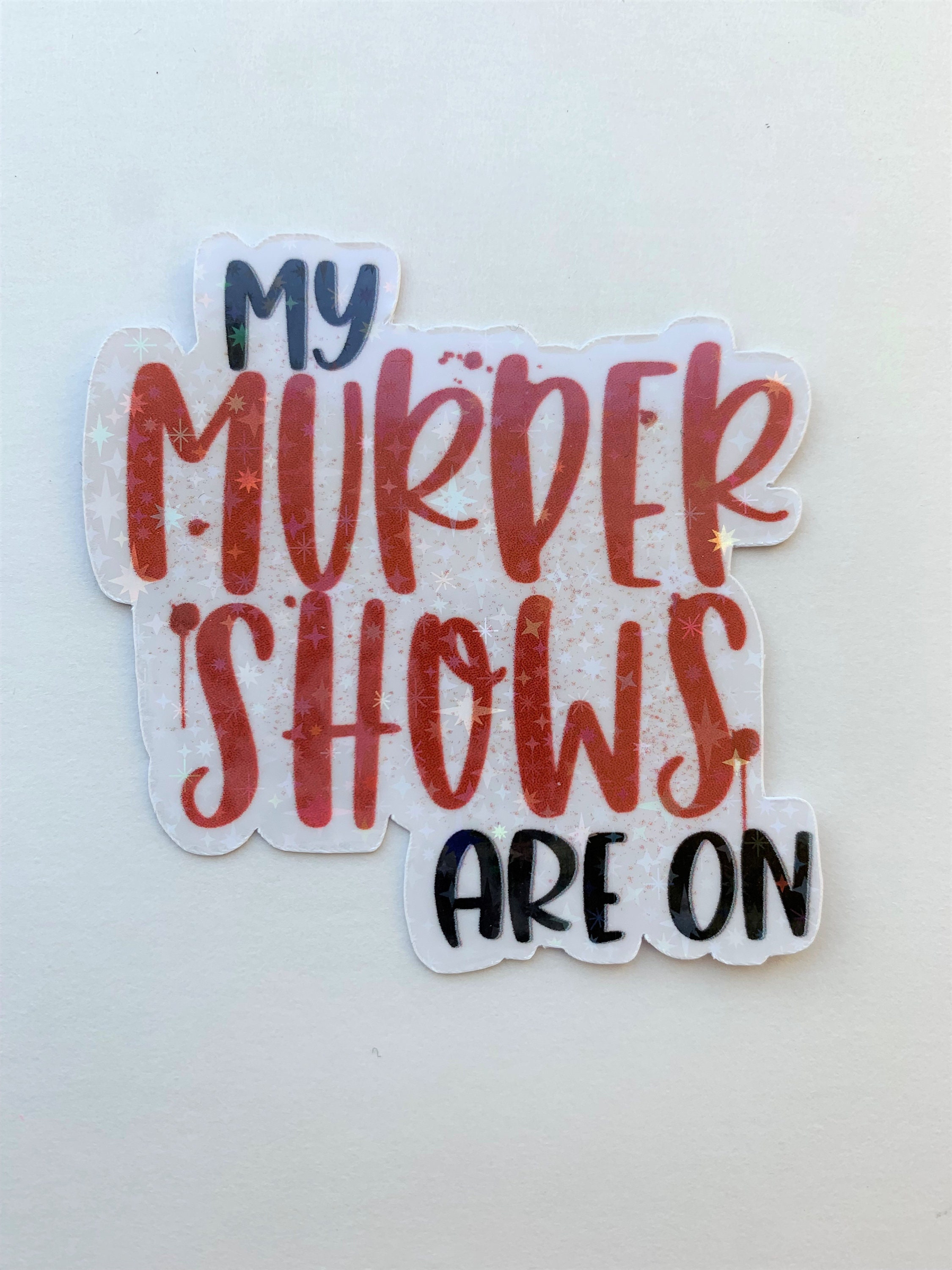 True Crime Stickers: Waterproof Laptop & Tumbler Decals - Etsy