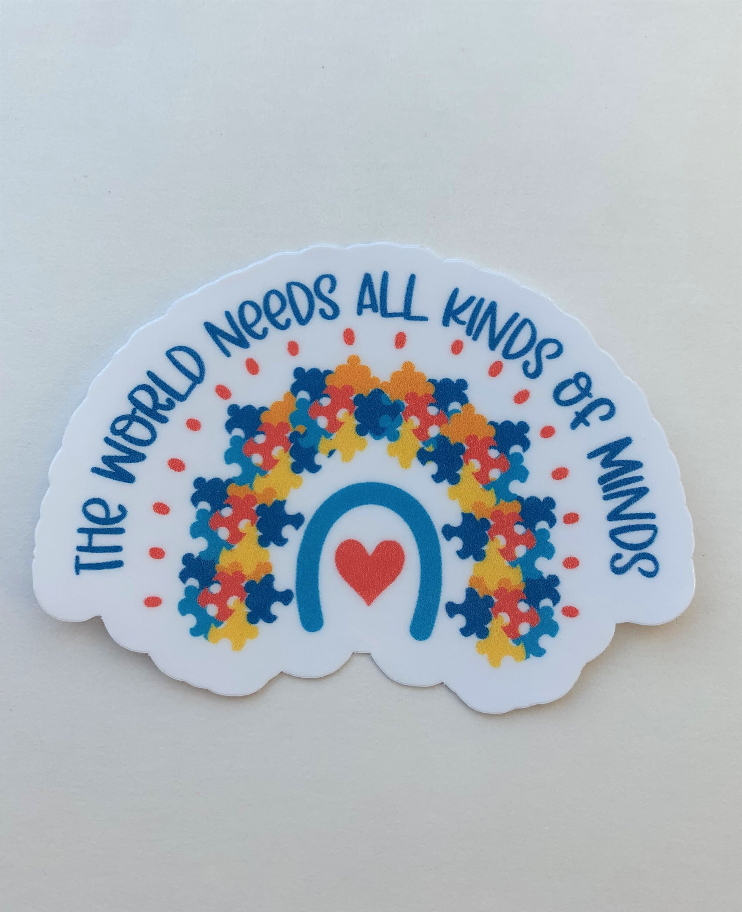 Autism Awareness Stickers: Waterproof Puzzle Piece Decals - Etsy