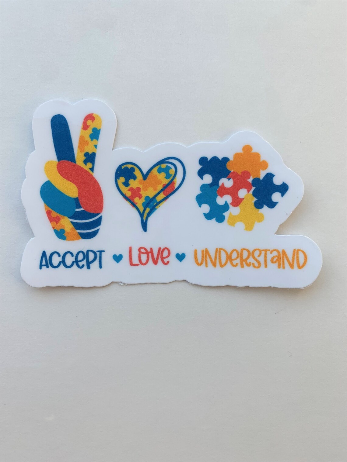 Autism Stickers, Autism Puzzle Piece Stickers, Waterproof, Great for ...