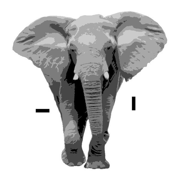 Elephant Stencil - Etsy