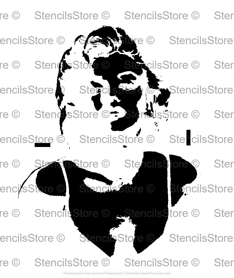 Marilyn Monroe Multi Layer Stencil