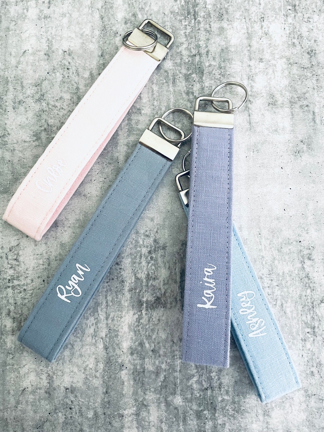 Dupercute Key Fob custom Key Fob Key Chain wristlet Personalised Name ...