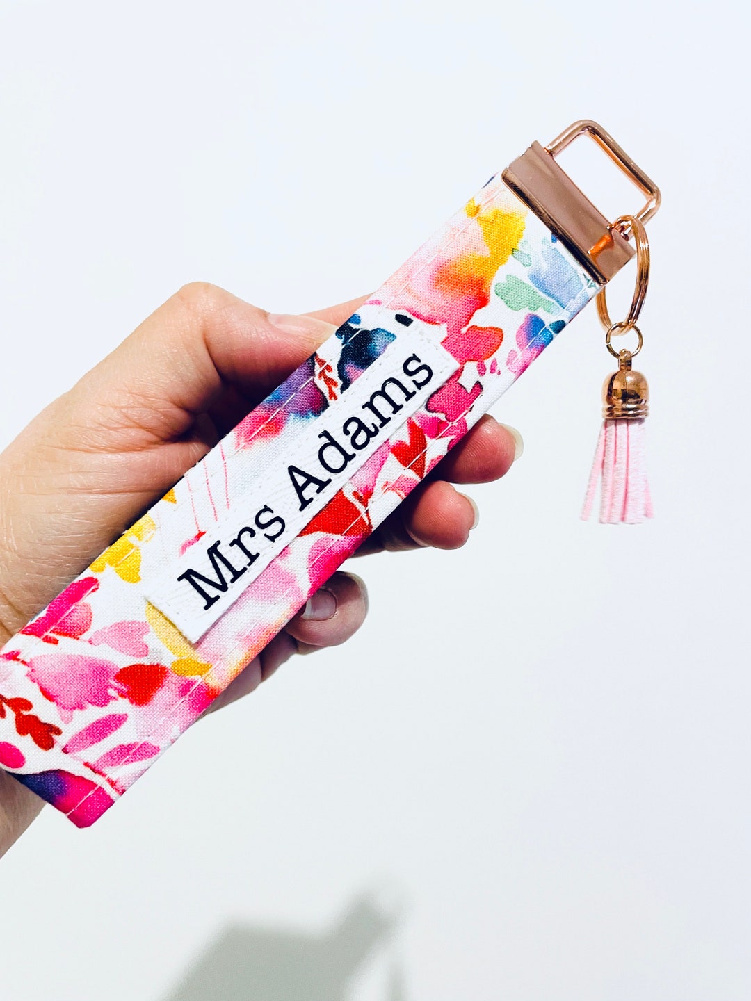 Dupercute Fabric Wristlets Key Chain Personalised Gifts Aesthetic ...