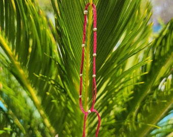 14k Gold String Bracelet - Etsy