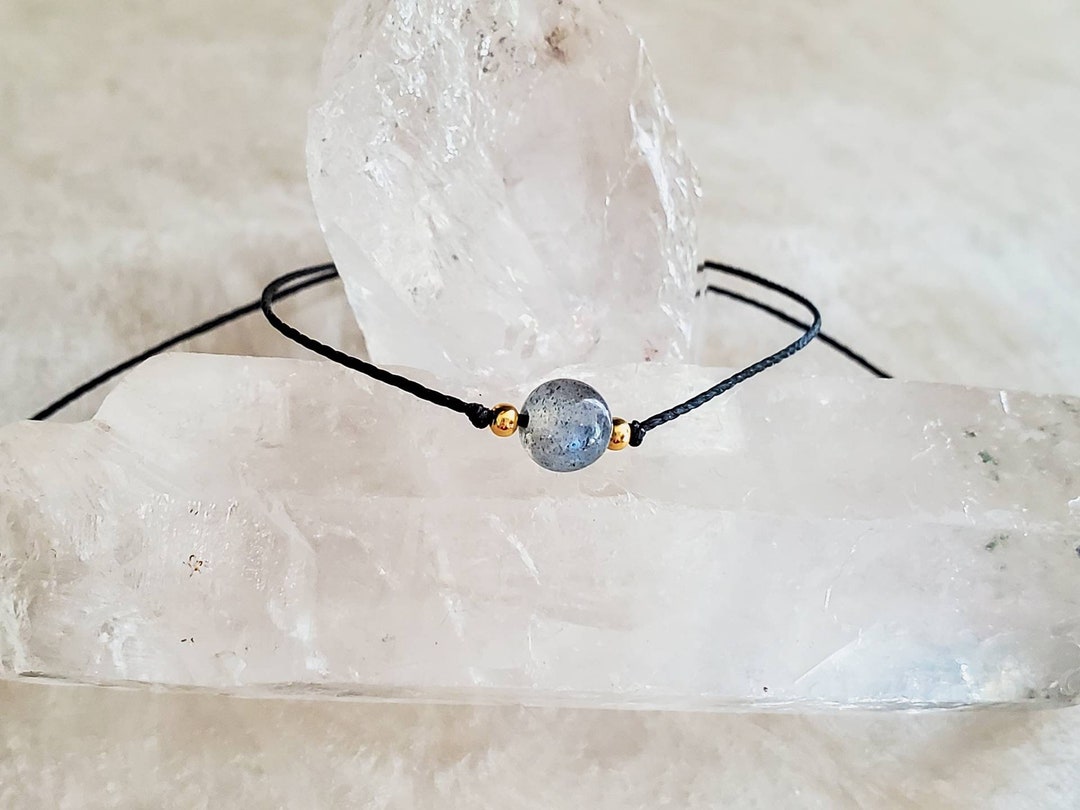 Adjustable Gemstone Bracelet Handmade Customizable With Your Choice of ...